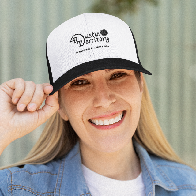 Rustic Territory Black & White Cap