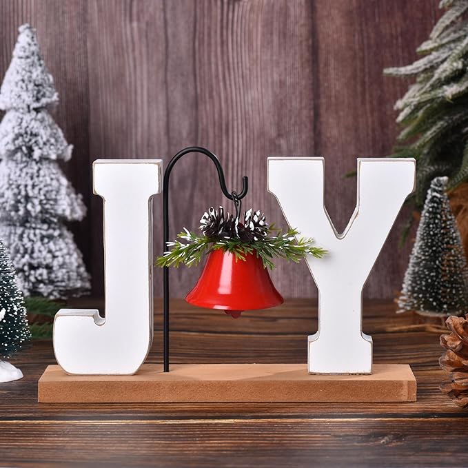 Tabletop Joy Bell – Rustic Territory