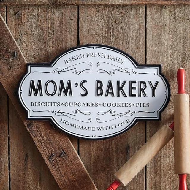 Mom's Bakery Sign – Rustic Territory